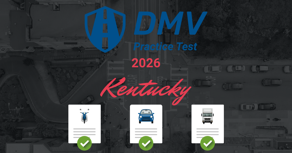 DMV Practice Test Cheat Sheet Reviews | Kentucky - 2026 Cheat Sheet